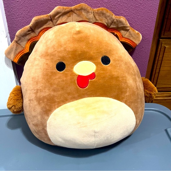 Kellytoy | Toys | Terry The Turkey 2 Thanksgiving Squishmallow | Poshmark